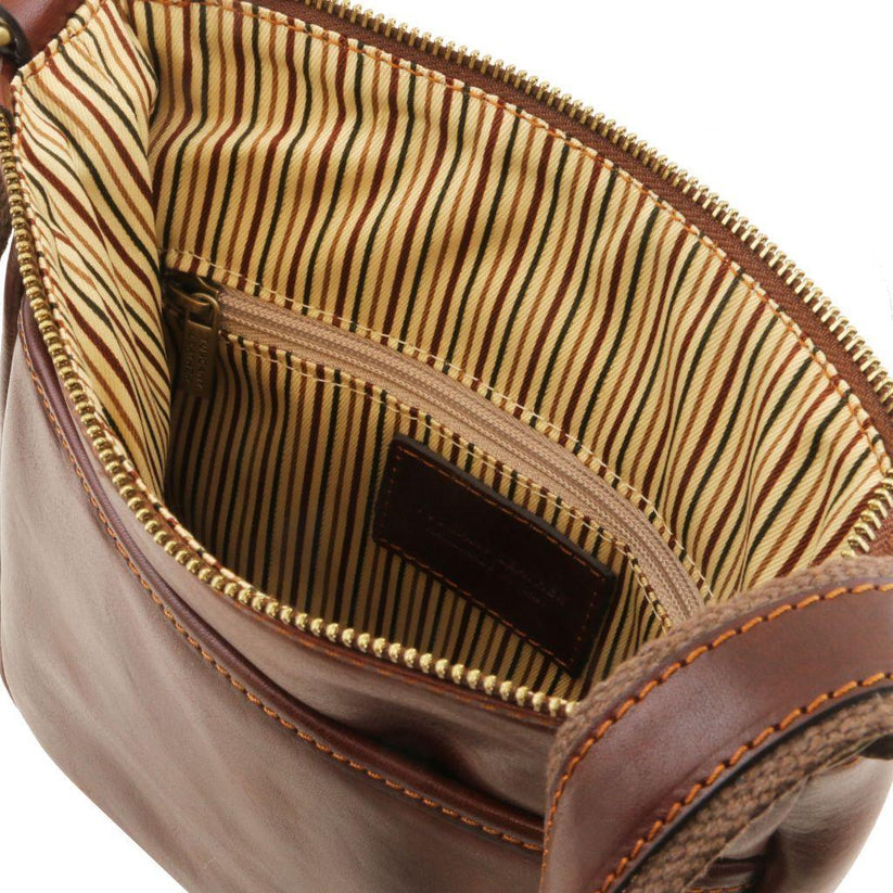 Jason Leather Crossbody Bag | TL141300 – San Rocco Italia
