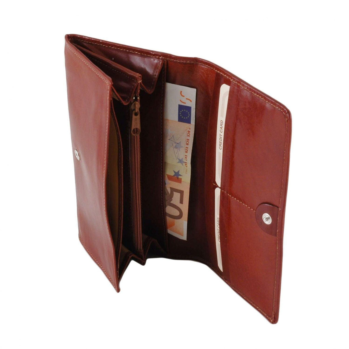 Italian Leather Accordion Wallet for Women - TL140787 – San Rocco Italia